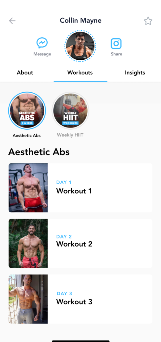 Collin Mayne Fitness App – Coming Soon